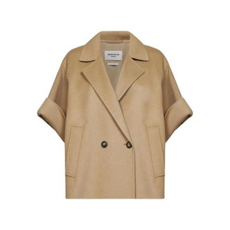 Max Mara Damen, M&auml;ntel, Beige, 2XSGr&ouml;&szlig;e