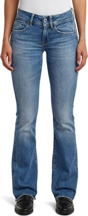 G-Star Womens Midge Bootcut Jeans, Colour Blue, Size: Waist 29, Inseam 28