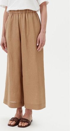Max Mara Stoffhose Minnie 2516131018 Beige Relaxed Fit