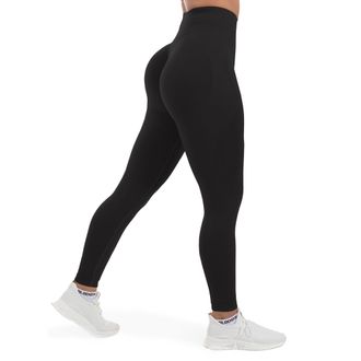 Smilodox Leggings Damen Alira, Butt Lift Sporthose, Nahtlos High Waist V-Shape Sport Leggins, Seamless Schweißabsorbierend Trainingshose, Blickdicht Yogahose f