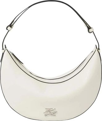 Karl Lagerfeld Femme, Sacs, Blanc, Taille: ONE Size Sac bandouli&egrave;re Villa La Vigie