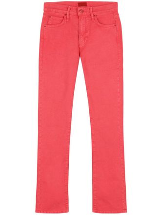 Mother jean à coupe skinny - Rose