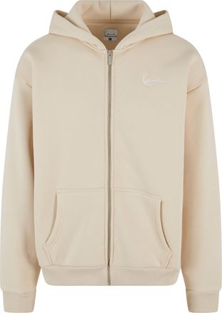 Karl Kani Small Signature Essential OS Zip Hoodie XXL Light Sand