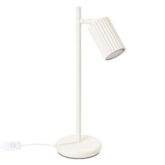 Sollux Lighting Lampe de Bureau LED - Lampe de Table - en Aluminium - 14,5 x 19,5 x 43 cm - Karbon Beige