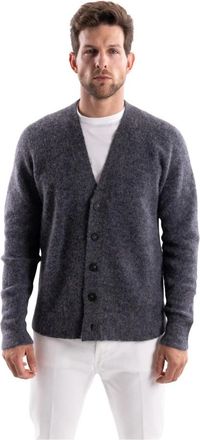 ATOMOFACTORY Alpaka-Strickjacke - - Knitwear - Herren - Grau - M