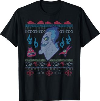 Disney Villains Hercules Hades Ugly Christmas Sweater T-Shirt