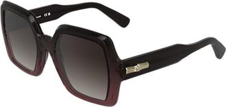 Longchamp Lunettes de Soleil LO790S 604 TRANSPARENT GRADIENT BURGUNDY 54/22/145 Femme