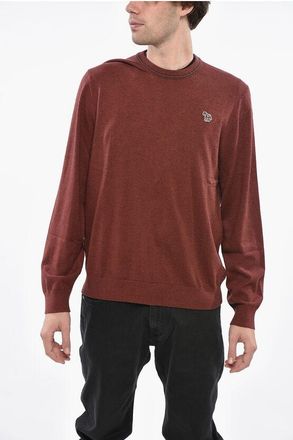Paul Smith PS Cotton Blend ZEB BAD Crew-neck Sweater size S