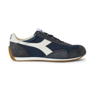 Diadora Canvas Heritage Sneakers Stone Wash Blue - - Shoes - Herren - Blau - 40 EU