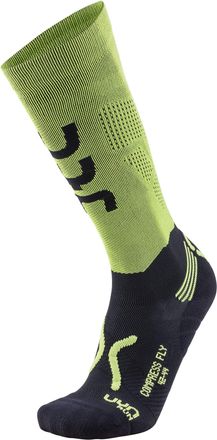 UYN S100070 Run Compression Fly Socks Mens S&auml;uregr&uuml;n/schwarz 41