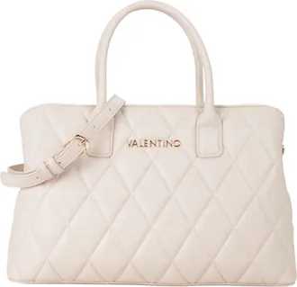 Valentino Handtasche Umh&auml;ngetasche Frisia Shopping Bag Ecru creme