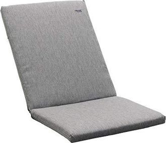 Sieger Sieger 5530 4912 KT Stapelsessel-Auflage hoch, 100% Dralon/Polyacryl, ca. 107 x 49 x 4 cm, anthrazit