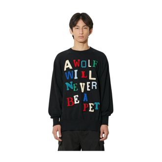 Undercover Gemustertes Strick-Sweatshirt - - Sweatshirts & Hoodies - Herren - Mehrfarbig - L