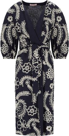 Traffic People KIMONO DUSTER BLEU TRAFFIC PEOPLE
