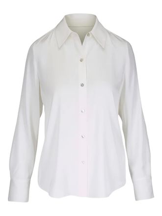 Vince chemise &agrave; boutonni&egrave;re devant - Blanc