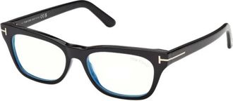 Tom Ford unisex, Accessoires, Noir, Taille: 53 MM Lunettes de vue