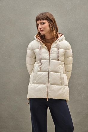 Polo Club Jacke Ingrid ecru mit Polo Club-Logo