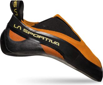 La Sportiva Cobra Orange - Präziser enganliegender Leder Kletterschuh, Größe EU 43.5 - Farbe Orange