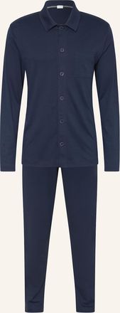 Mey Mey Schlafanzug Serie Pure Night blau