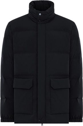 Duno Homme, Vestes, Noir, Taille: S Wooster Short Packable Down Jacket