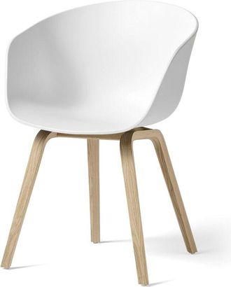 HAY [GEBRAUCHT] Hay About A Chair Aac 22 Eiche Lackiert White Stuhl Sitzmöbel Siehe Text/Foto B-Ware