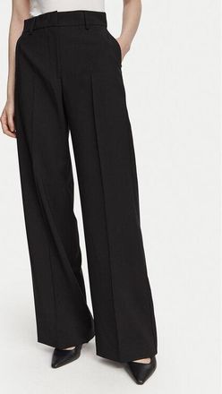 Max Mara Stoffhose Visivo 2625136061 Schwarz Regular Fit