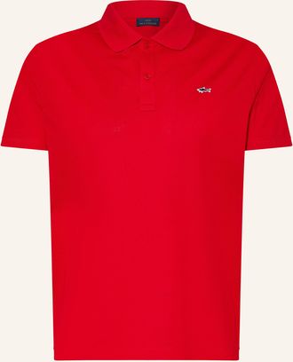 Paul & Shark Paul & Shark Piqu&eacute;-Poloshirt rot