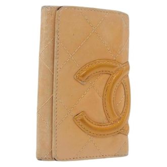 Chanel Pre-owned Schl&uuml;sseletui - - Pre-owned - Damen - Beige - ONE SIZE