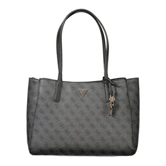 Guess Femme, Sacs, Noir, Taille: ONE Size Noelle II Tote Bag