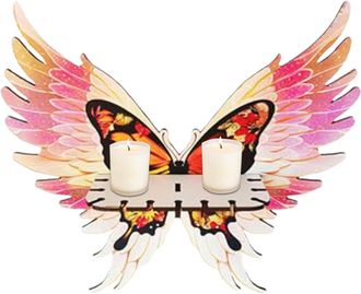 Generic Schmetterlingsfl&uuml;gel-Eckregal - Schmetterlingsf&ouml;rmiges Engelsfl&uuml;gel-, Ausstellungsst&auml;nder | Schwebende Aufbewahrungsregale, Boho-Wanddekoration f&uuml;r Wo