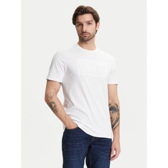 Guess T-Shirt M5YI44 KBW41 Wei&szlig; Regular Fit