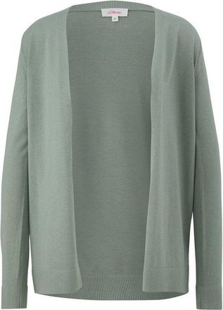 s.Oliver Cardigan Strickjacke Strickjacke aus Viskosemix