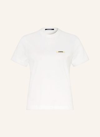 Jacquemus Jacquemus T-Shirt Le T-Shirt Gros Grain weiss