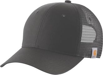 Carhartt Work in Progress Canvas Mesh Back Cap Casquette, Noir, Taille Unique Mixte