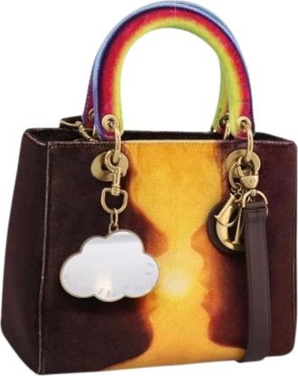 Dior Pre-owned Vintage Velor Hand Bag - Femme - Pre-owned - Multicolore - Taille: ONE Size