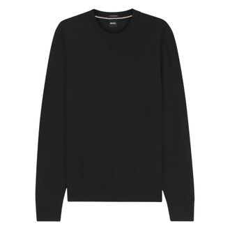 HUGO BOSS Regular Fit Pullover - - Knitwear - Herren - Schwarzk - XL