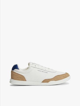 Tommy Hilfiger Baskets basses multitextures &agrave; semelle cuvette