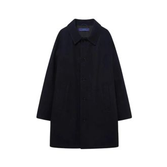 Palt&ograve; Cappotto - - Coats - Herren - Blau - XL