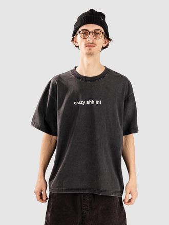 A.Lab Crazy Ahh Mf Cropped T-Shirt vintage black