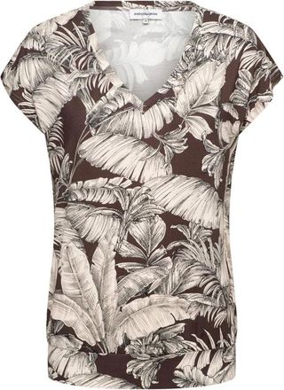 &Co Woman Damen, Blusen & Hemden, Braun, 2XLGr&ouml;&szlig;e