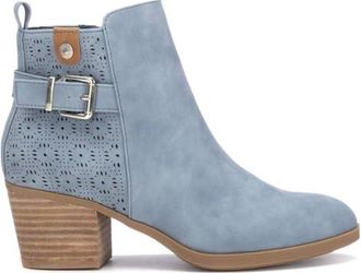 Refresh Bottines Femme Bleu jean - Chaussures confortables et polyvalentes - Mode décontractée - Modèle 17262303 (Taille37)