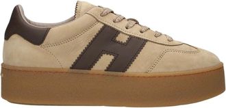Hogan Damen, Schuhe, Beige, 39 1/2 EUGr&ouml;&szlig;e