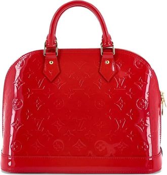 Louis Vuitton Alma Handbag Monogram Vernis PM satchel - Rosa
