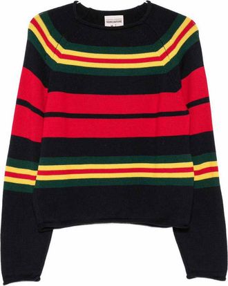 Semicouture Pull Col Rond - Multicolore