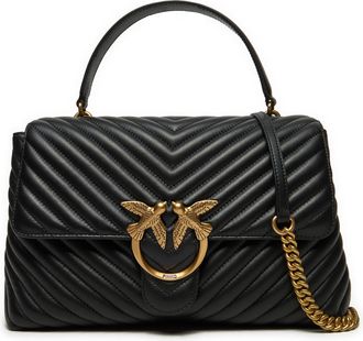 Pinko Handtasche Pinko Love Lady Puff Big Cl PE 23 PLTT 100042 A0GK Schwarz