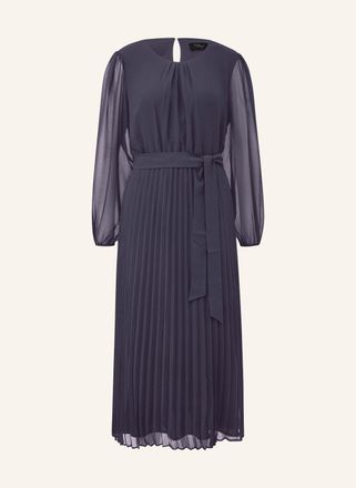 s.Oliver Black Label S.Oliver Black Label Kleid Mit Plissees blau