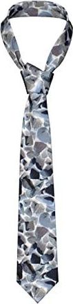 Generic Cravate Pour Hommes Motif De Pierre &Eacute;troit Cravates Confortable Cravates Homme Pour Remise De Dipl&ocirc;me F&ecirc;te Accessoires