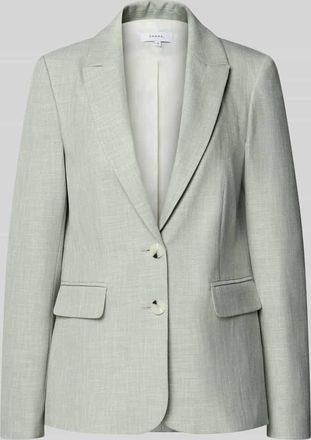 Comma Regular Fit Blazer aus Viskose-Mix mit Reverskragen