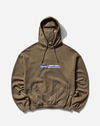 Umbro Men s Only Football Masked Hoodie Army Green