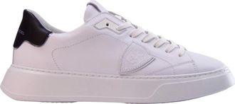 Philippe Model Homme, Chaussures, Blanc, Taille: 45 EU Temple Low-Top Baskets